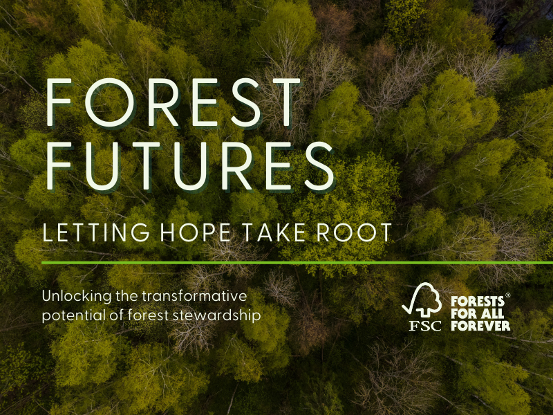 FSC unveils landmark publication: Forest Futures | Forest Stewardship Council UK